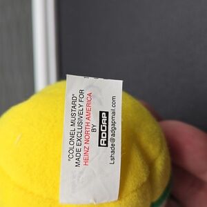 Heinz | Toys | Heinz 57 Yellow Colonel Mustard Toy Plush Doll Bean Bag ...